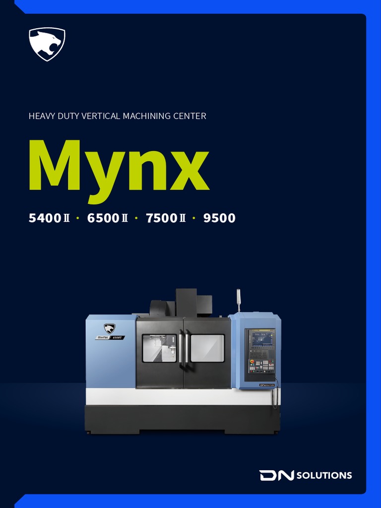 Mynx II Series | PDF | Machining | Mechanical Engineering