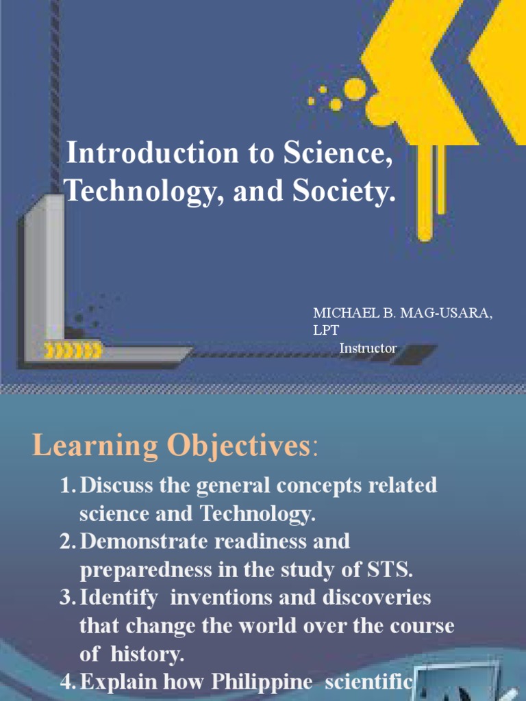 1.introduction To Science Technology and Society. | PDF | Sumer | Science