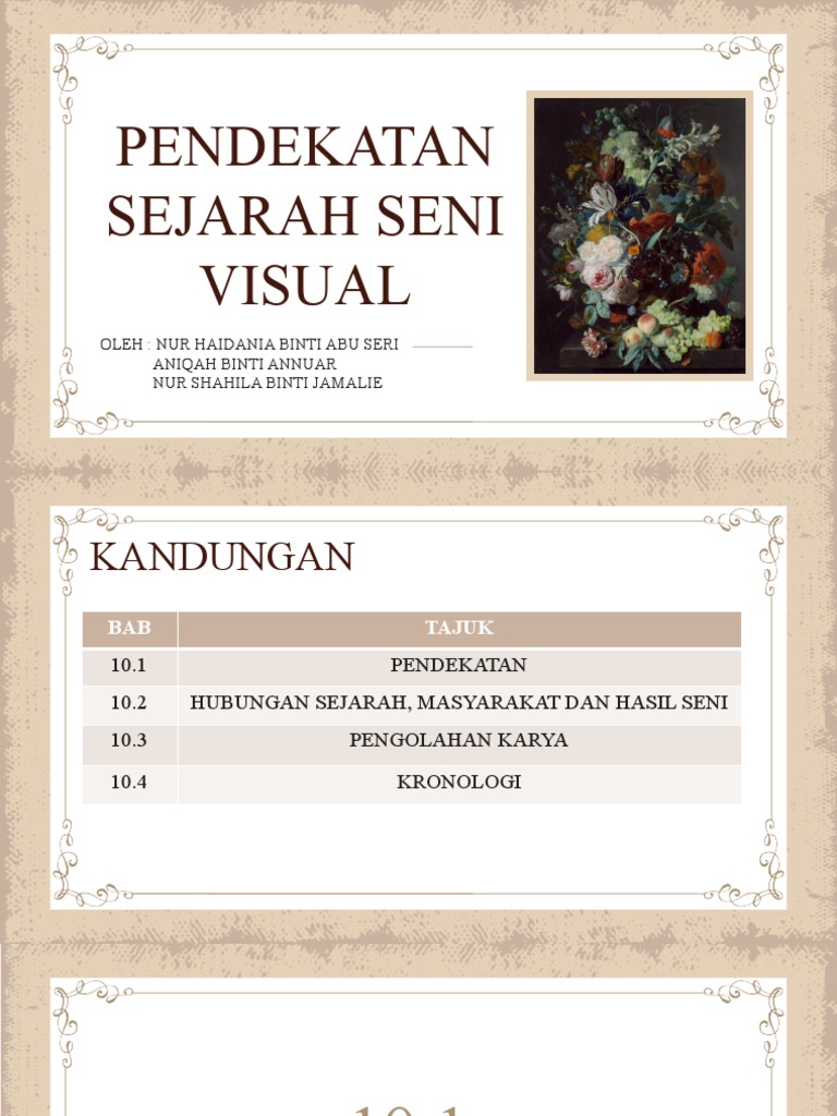 Pendekatan Sejarah Seni Visual | PDF