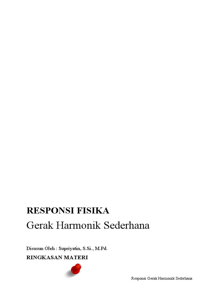 Modul Responsi Fisika - GHS | PDF