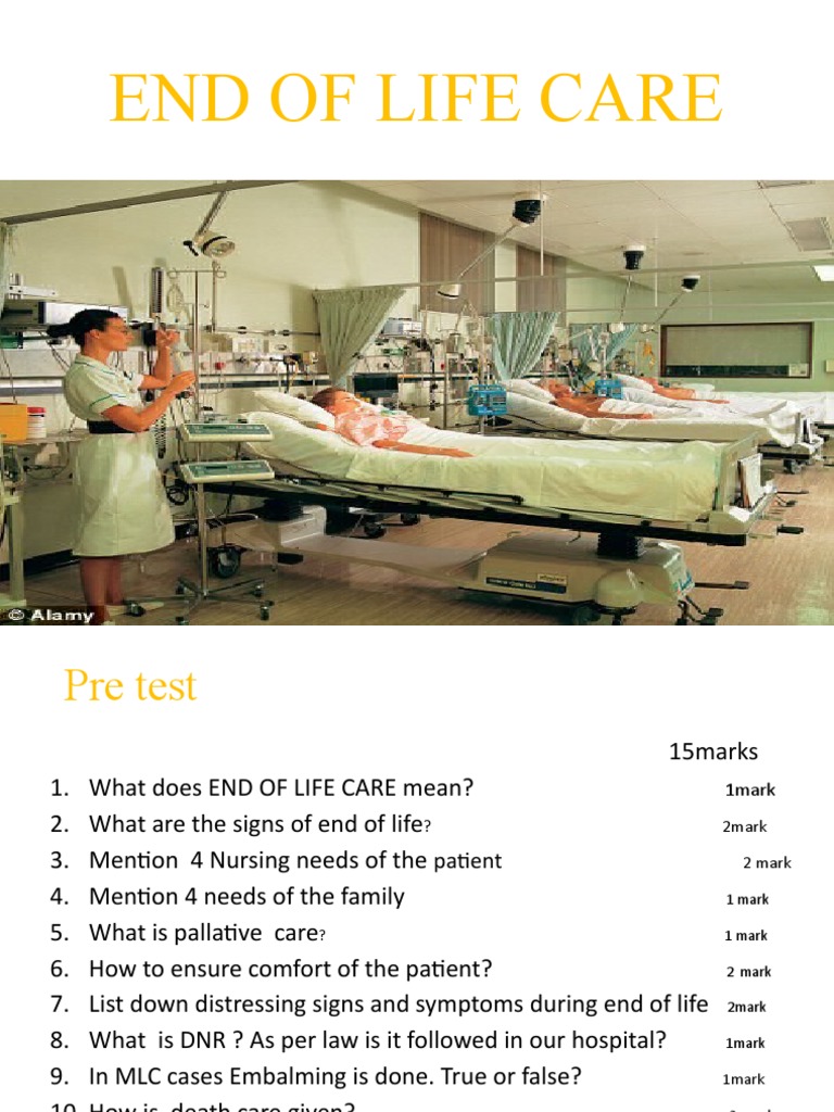 End of Life Care | PDF | Palliative Care | End Of Life Care