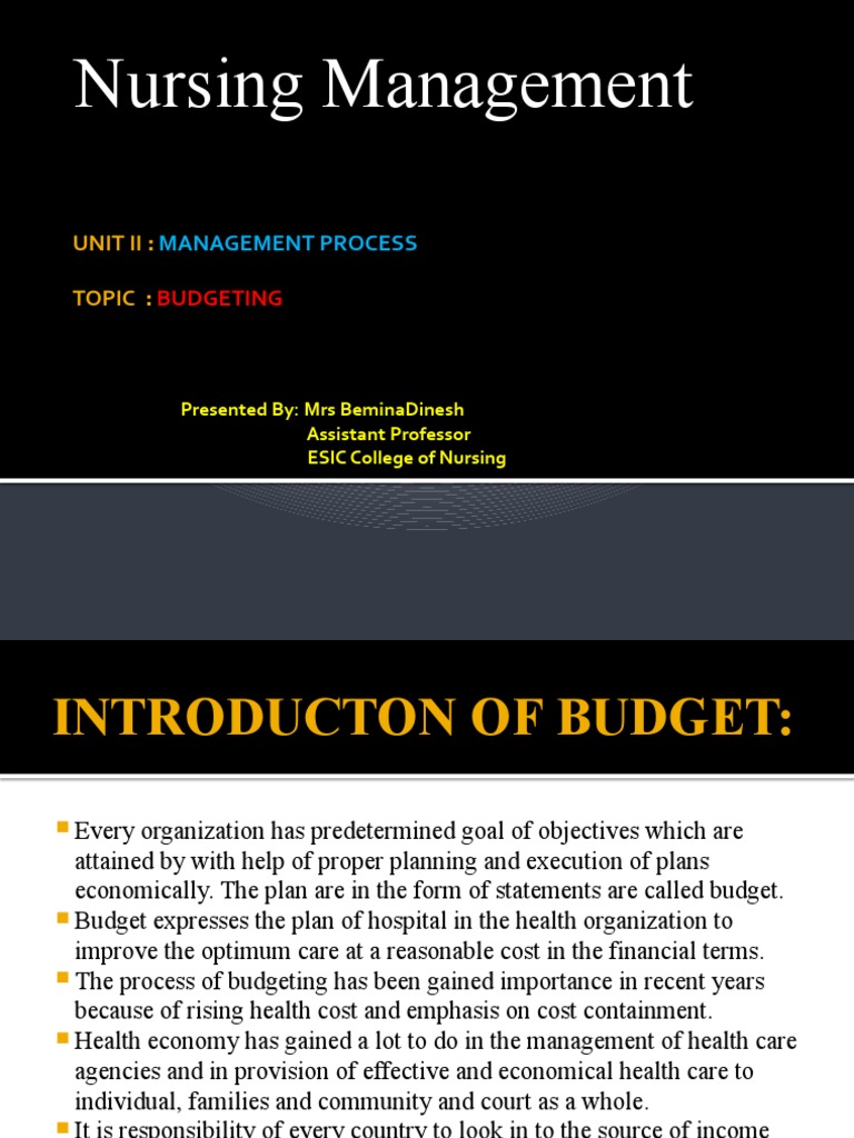 Budgeting | PDF | Audit | Budget