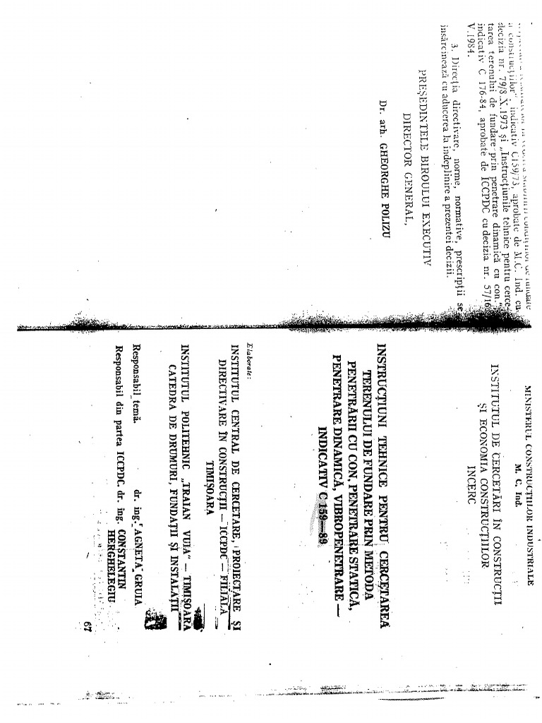 Indicativ C159-89 | PDF