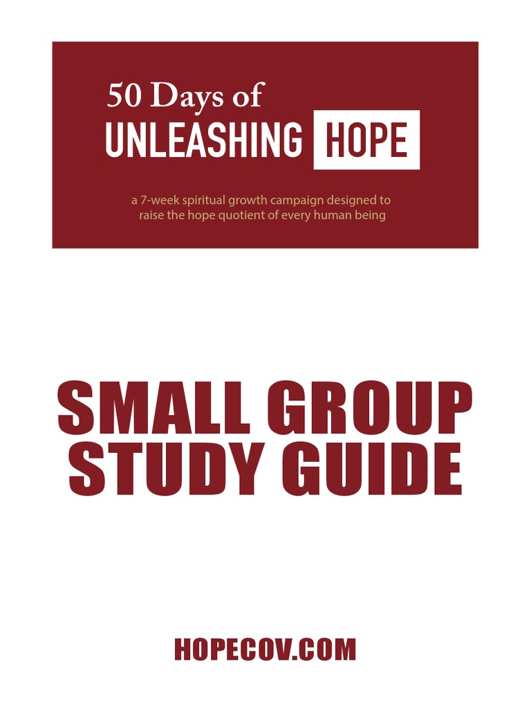 Small Group Study Guide | PDF | Spiritual Gift | Prayer