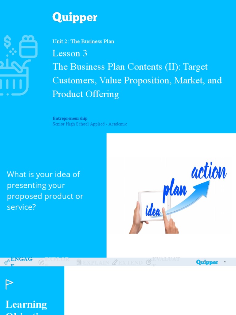 Business Plan 3 | PDF | Evaluation | Market (Economics)