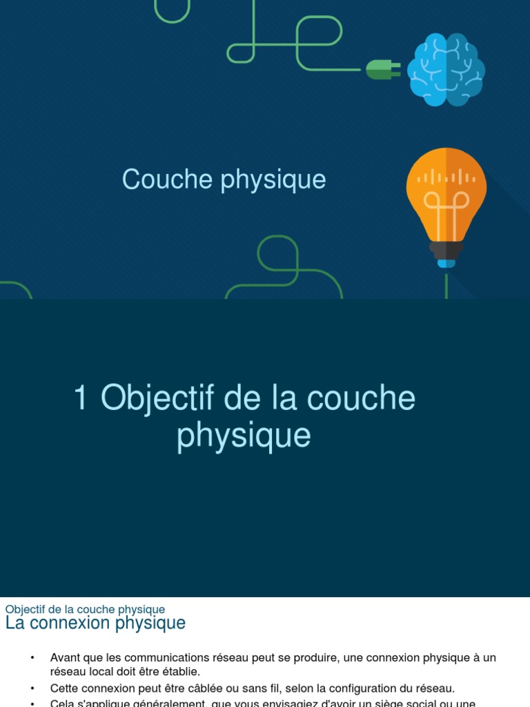 3 Couche Physique | PDF | Fibre optique | Wi-Fi