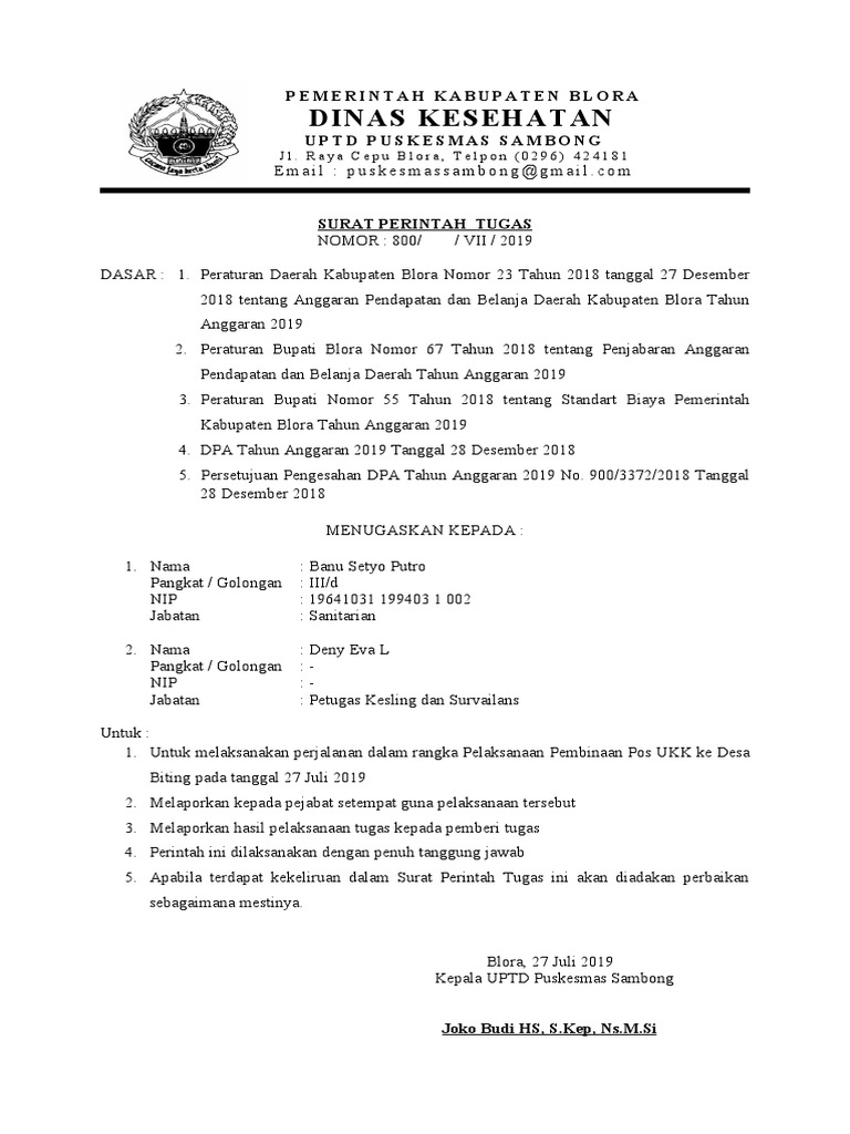 SPJ Pembentukan Dan Pembinaan UKK 2019 | PDF