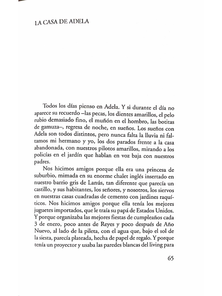 La Casa de Adela | PDF