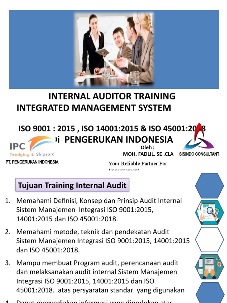 Materi Training Internal Audit 19011 2018 Ok | PDF