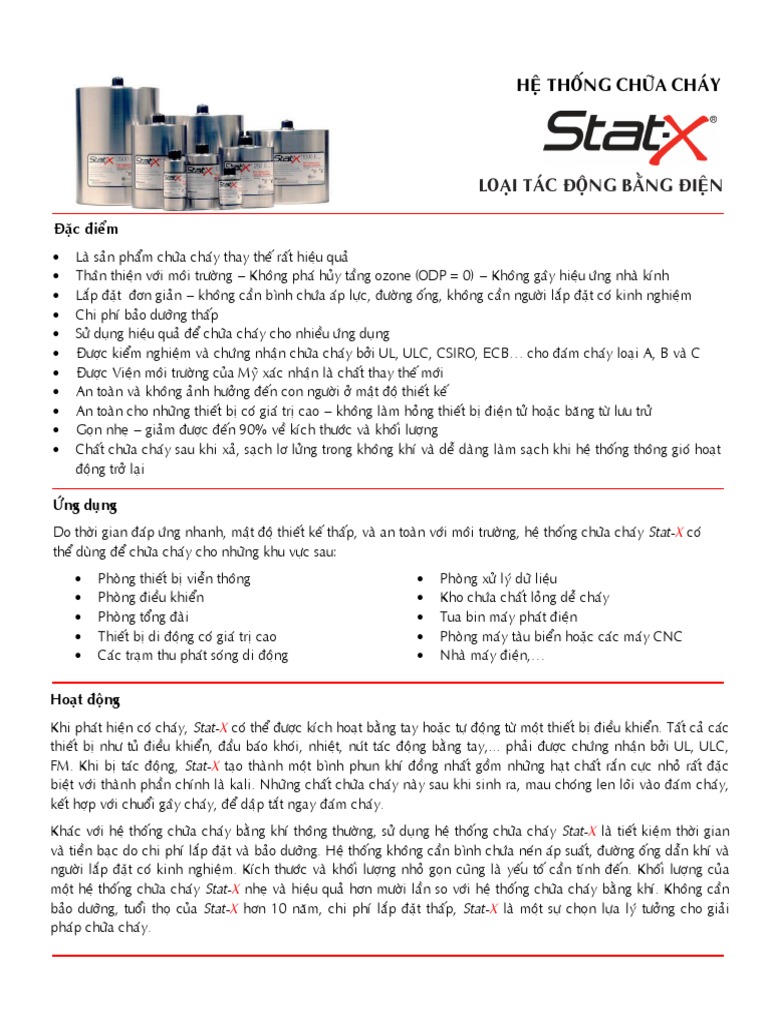 Electrical Stat-X VN 2020 | PDF