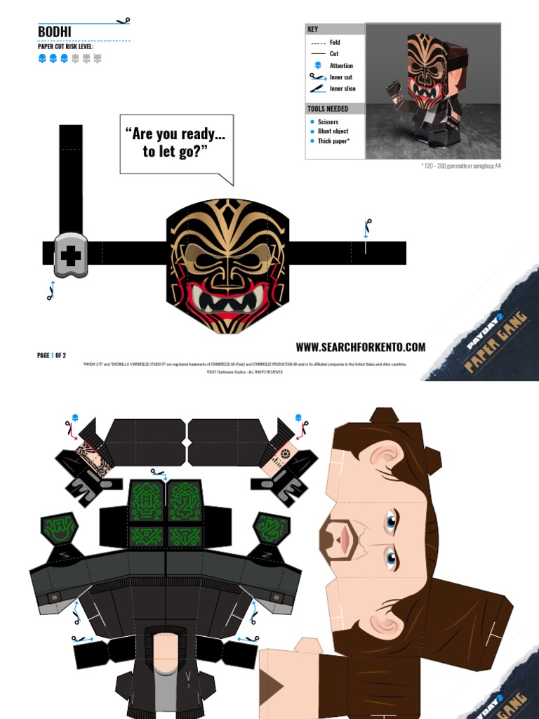 PD2-PaperGang Bodhi A4 | PDF | Game Manufacturers | Video Game Companies