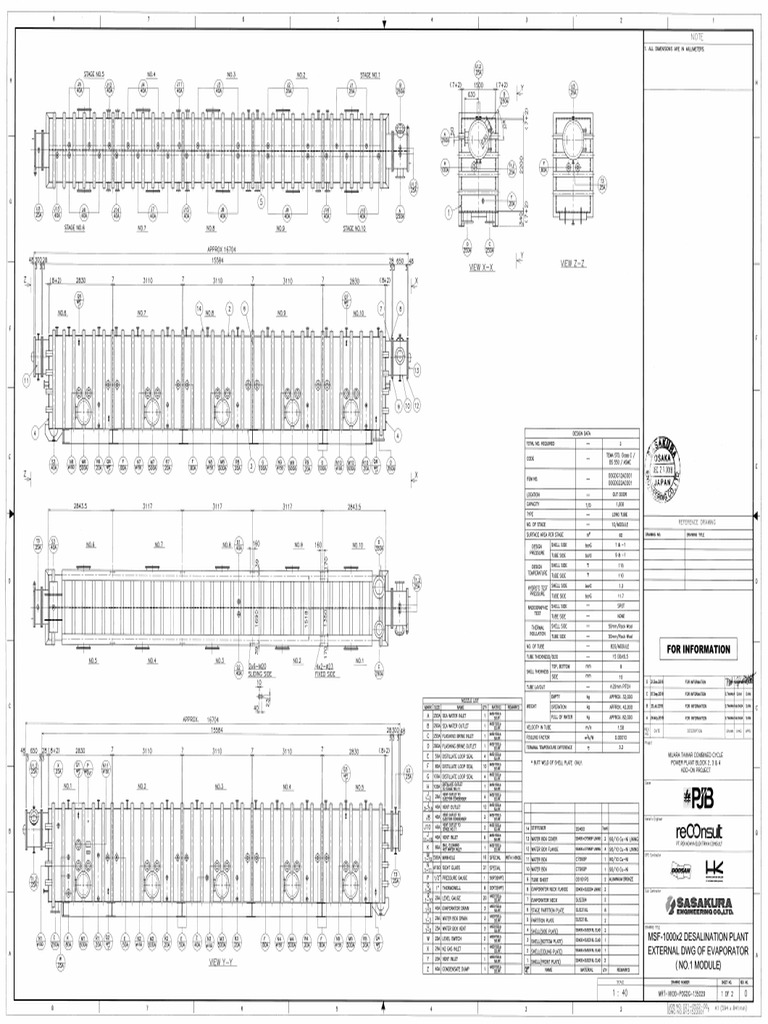MRT-XK00-P0GDG-135029 - R0 - External Drawing of Evaporator (No.1,2 ...