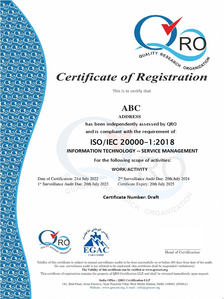Abc Iso-Iec-20000-1-2018 | PDF