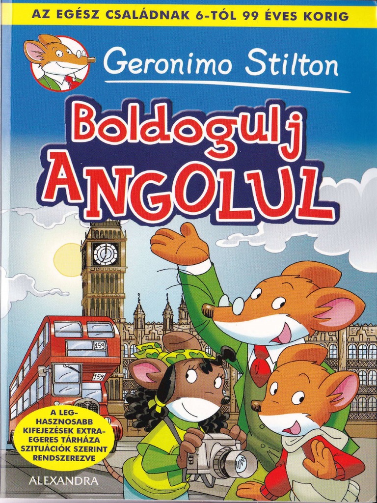 Jeronimo Stilton Boldogulj-Angolul | PDF