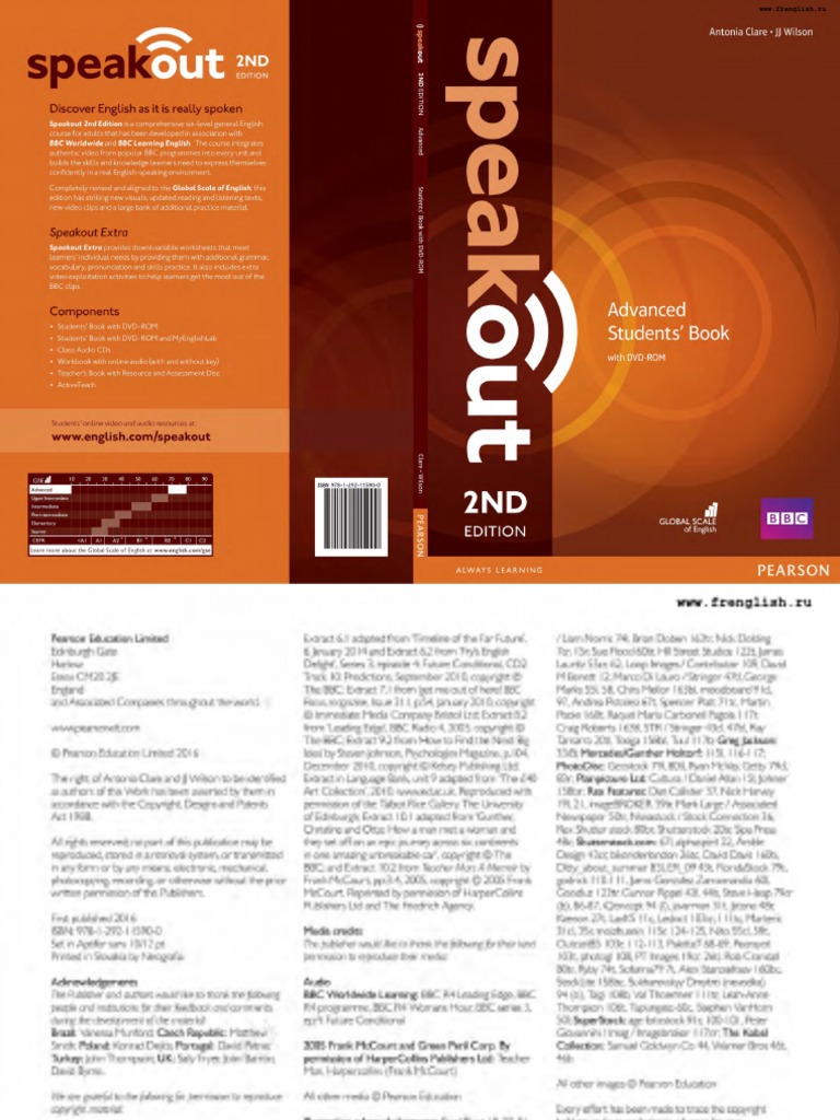 SPEAKOUT (2nd Edition) Advanced Students' Book | PDF