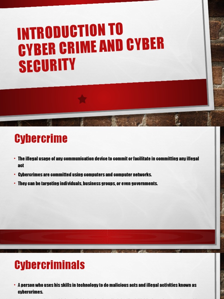 Cyber Security Chapter 1 Pdf Cybercrime Spamming