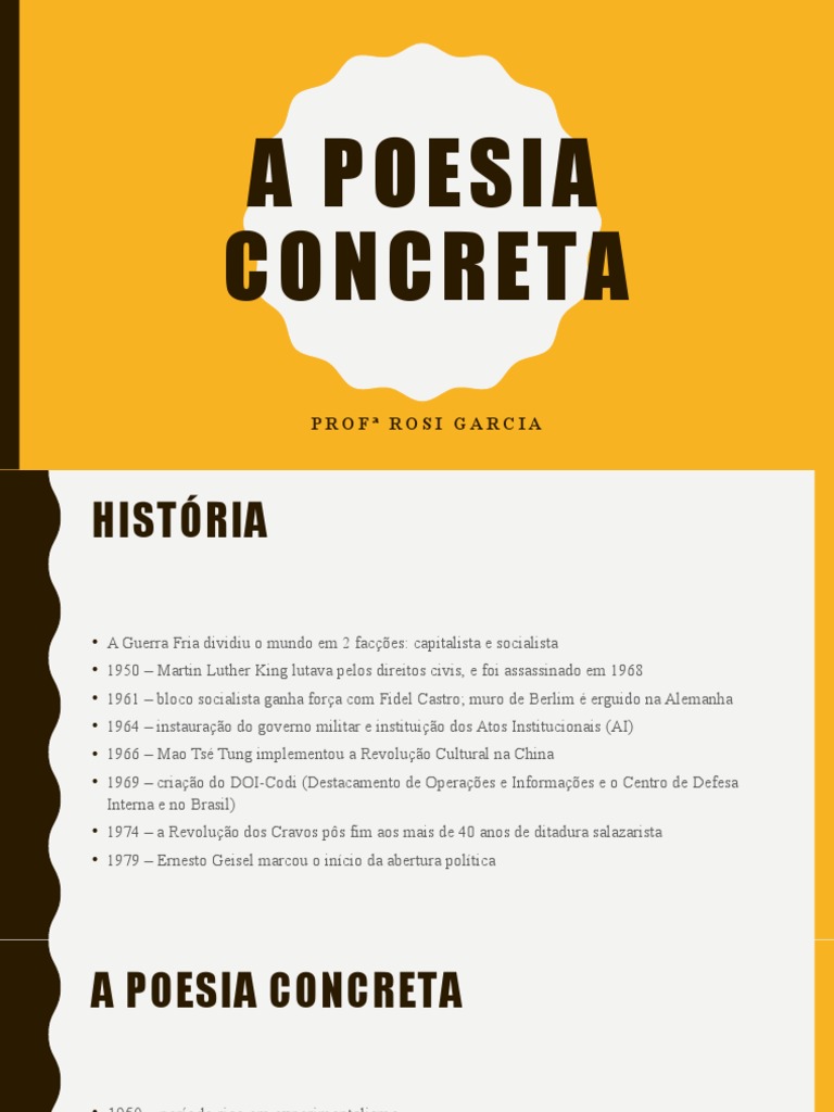 A Poesia Concreta Pdf Poesia