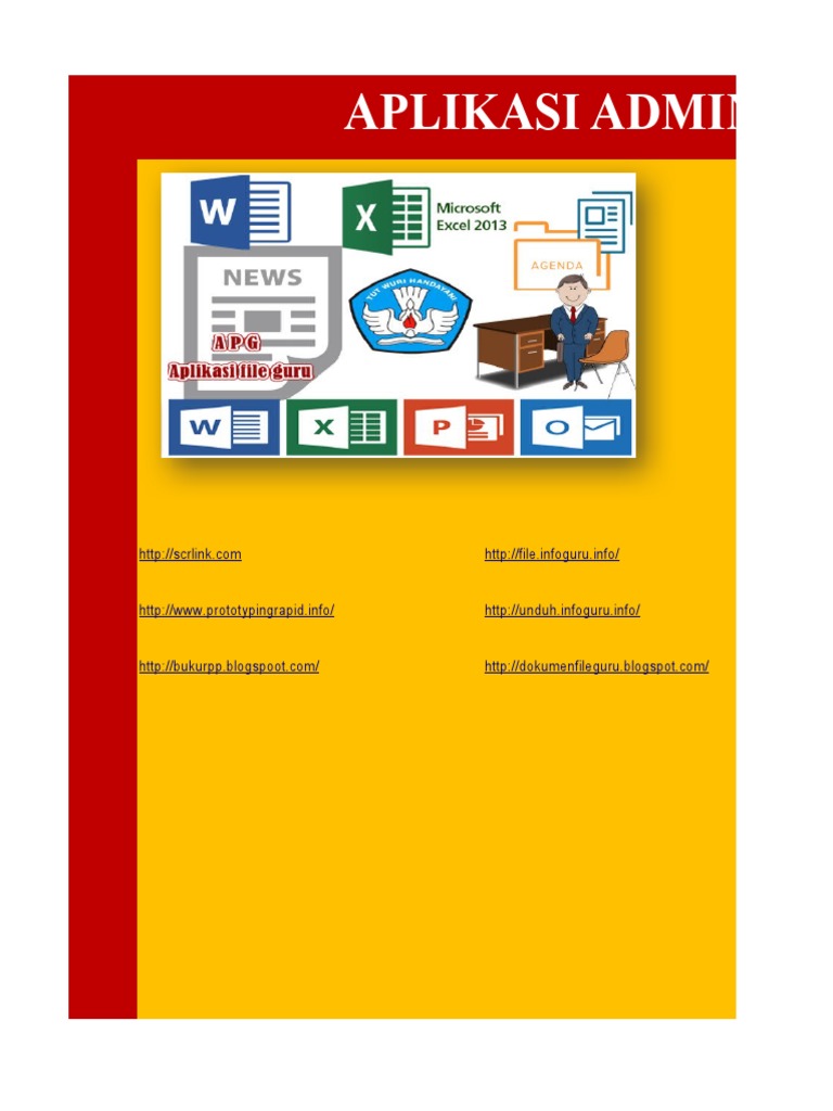 Aplikasi Administrasi Guru Kelas SD | PDF