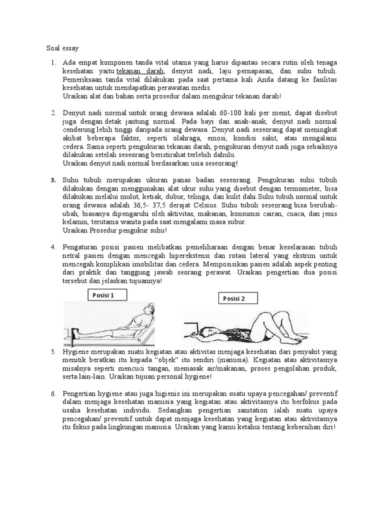 Soal Esay KDTK Xi 2021 | PDF