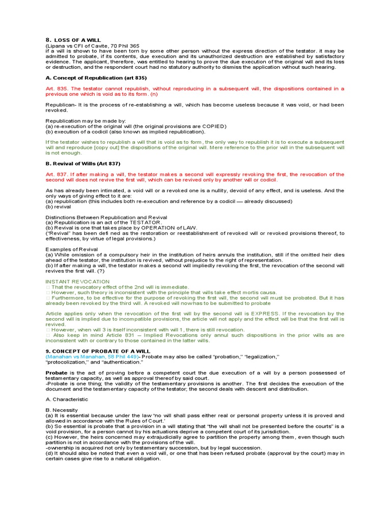Succession | PDF | Will And Testament | Inheritance