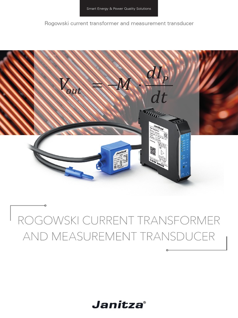 Janitza Rogowski Coils en | PDF | Transformer | Inductor