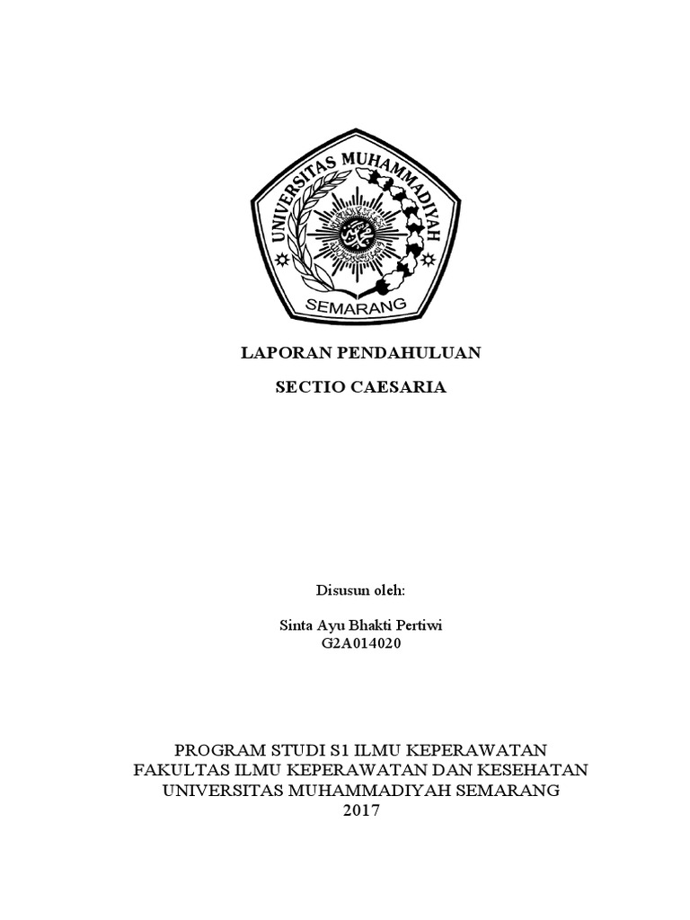 Sectio Caesaria Pdf