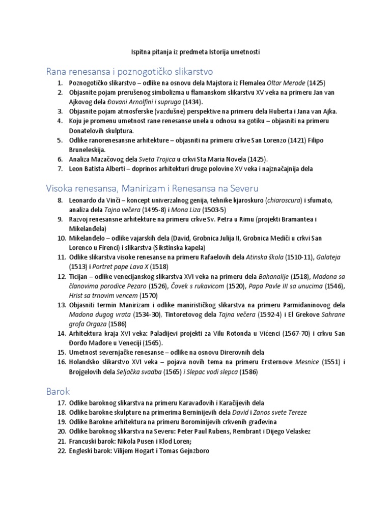 Ispitna Pitanja IU | PDF