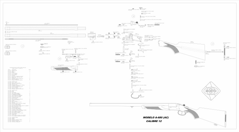 Espingarda Boito A680 | PDF