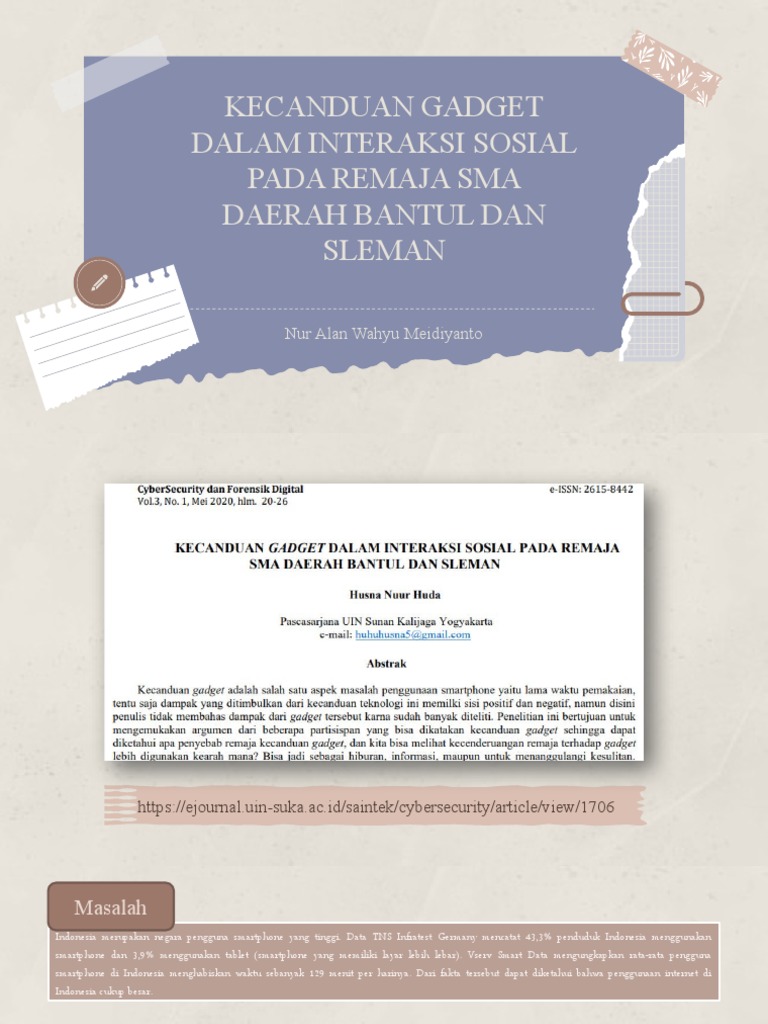 ANALISIS JURNAL TGL 2 | PDF