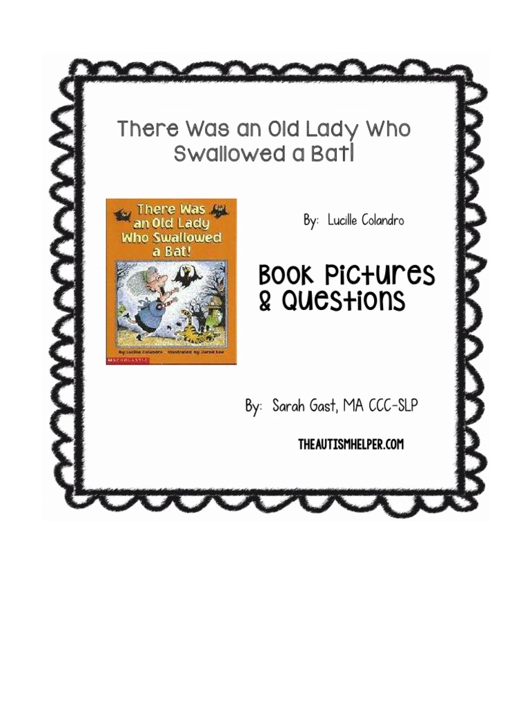 There Was An Old Lady Who Swallowed A Bat | PDF