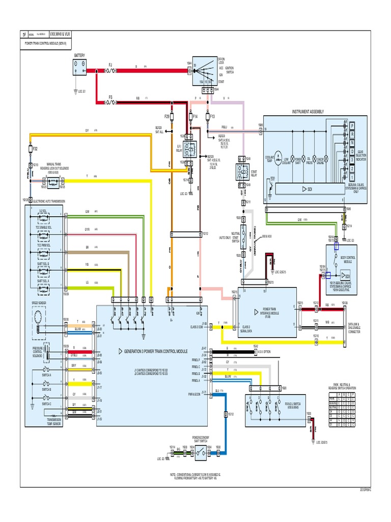 VE Commodore Wiring Diagram Guide | PDF | Manufactured Goods | Motor ...