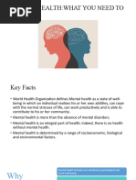 Mental Health Awareness for Students | PDF | Mental Health | Social ...