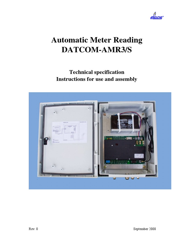 Datcom-Amr3s Ex en Manual 200809 r0b | PDF | Screw | Solar Panel