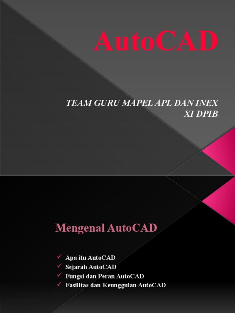 02b. Autocad (Tambahan Materi Pengelolaan File) | PDF | Metode & Bahan Ajar