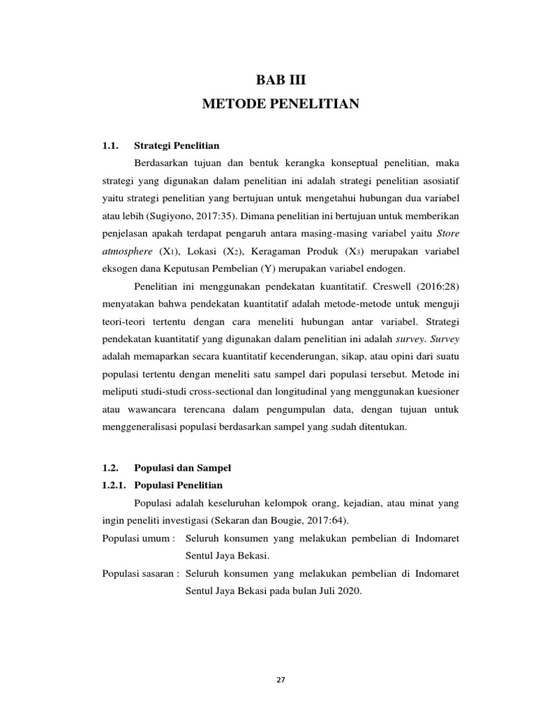 Variabel Endogen dan Eksogen Penelitian | PDF
