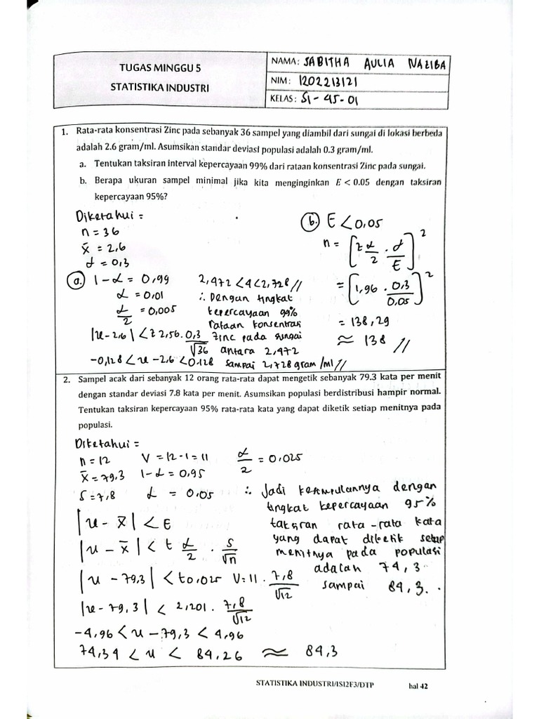 Sabitha Aulia Naziba - 1202213121 - SI4501 - WEEK 5 | PDF