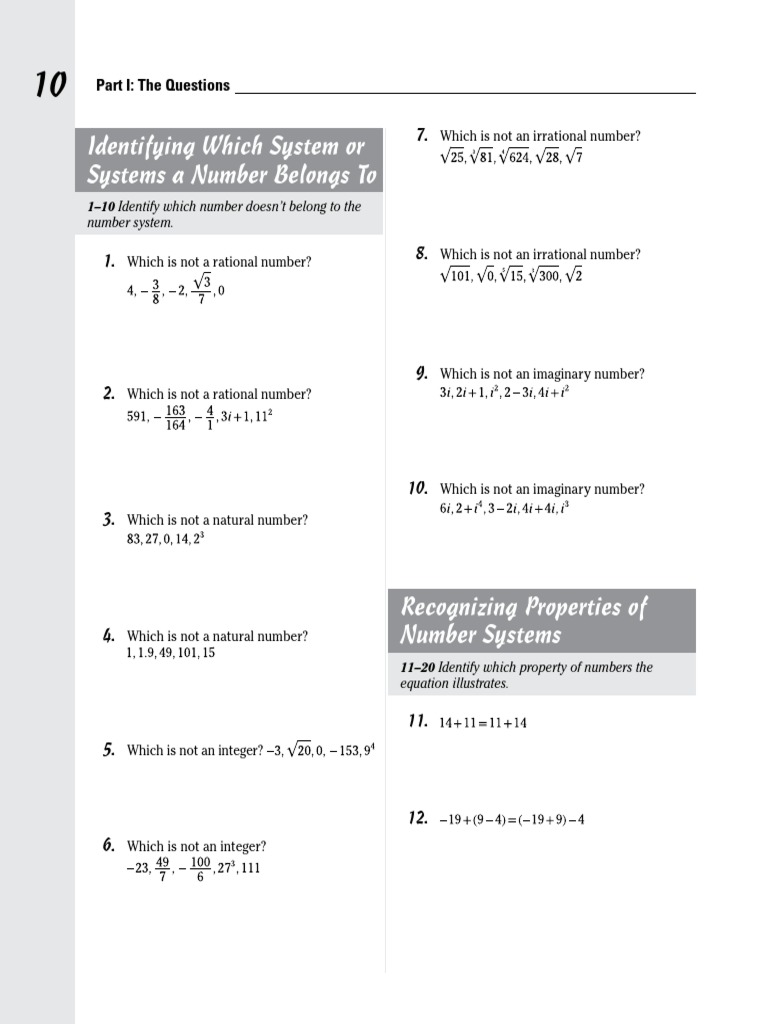 1 Getting Started With Algebra Basics | PDF | Numbers | Area
