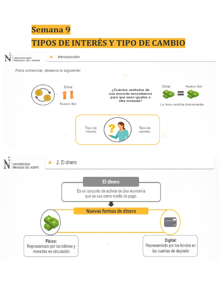 Semana 9 Economia Internacional | PDF | Tipo de cambio | Mercado de divisas