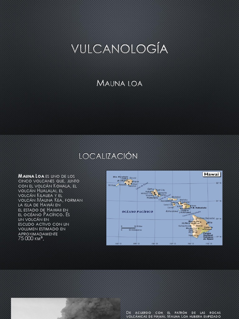 Mauna Loa | PDF | Volcán | Tipos de erupciones volcánicas