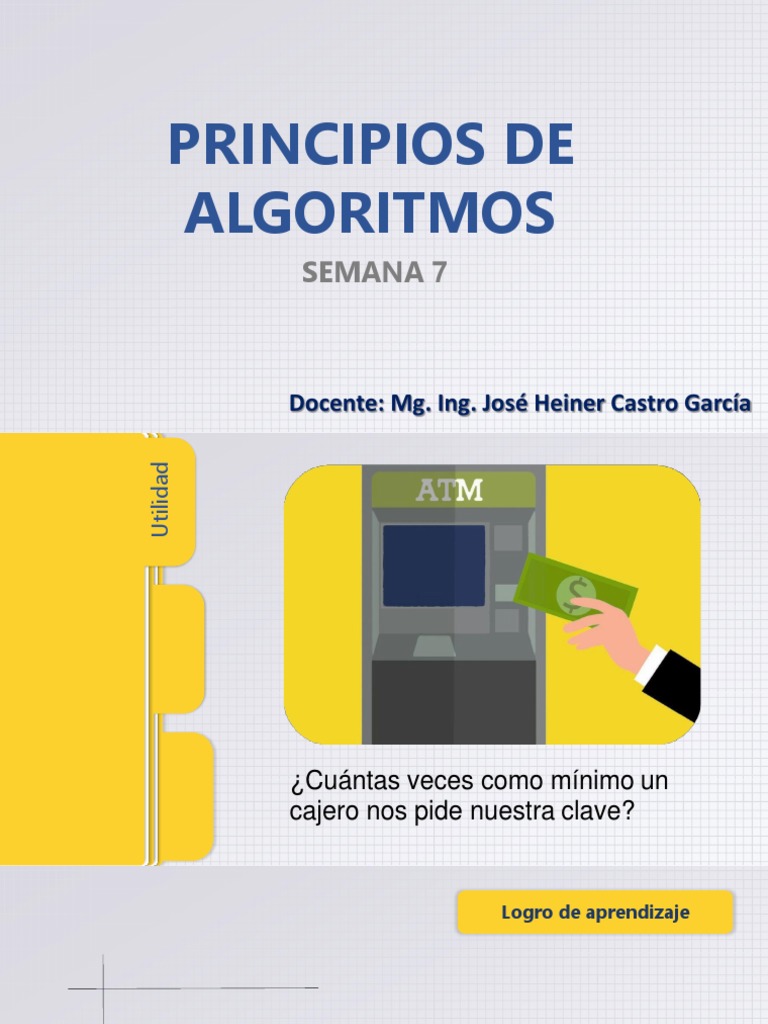 S07.s1 - Principios de Algoritmos - Parte 1 | PDF | Algoritmos ...