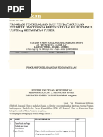 PROGRAM Pelatihan Pengembangan Profesi Guru Dan Tendik | PDF