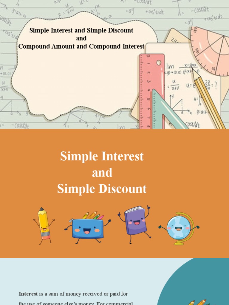 Simple and Compound Interest | Download Free PDF | Interest | Compound ...