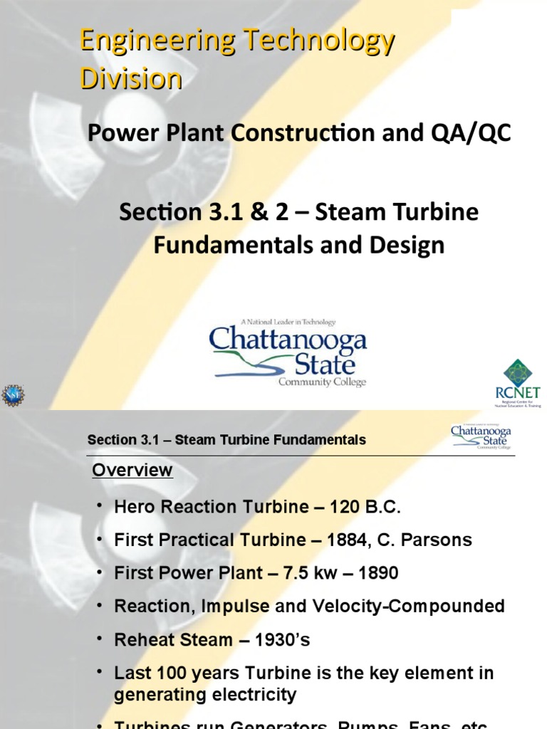 Steam Turbine Fundamentals and Design | PDF | Turbine | Energy Conversion