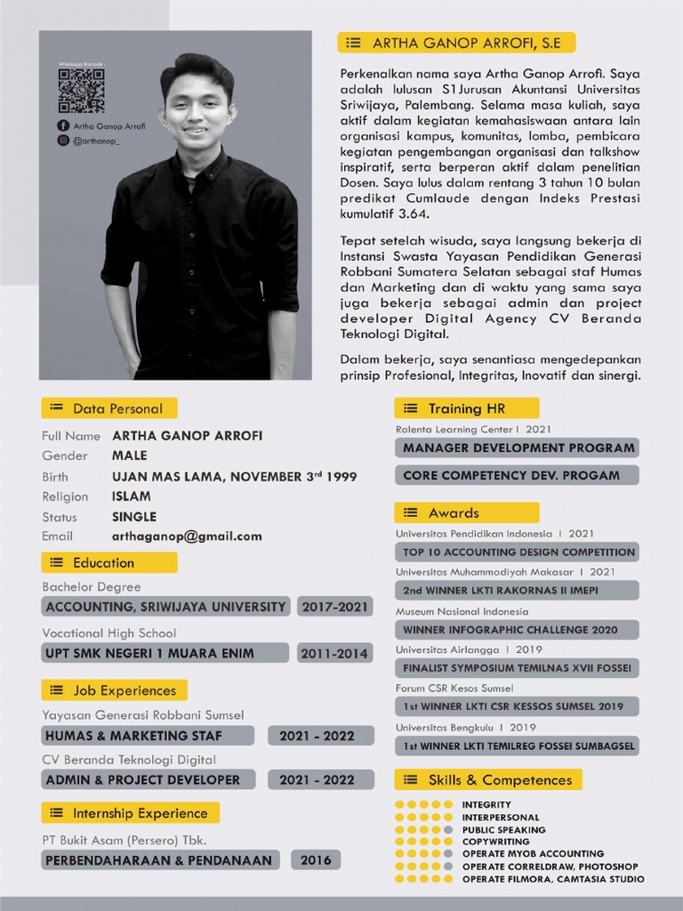 CV Artha Ganop Arrofi - Akuntansi | PDF