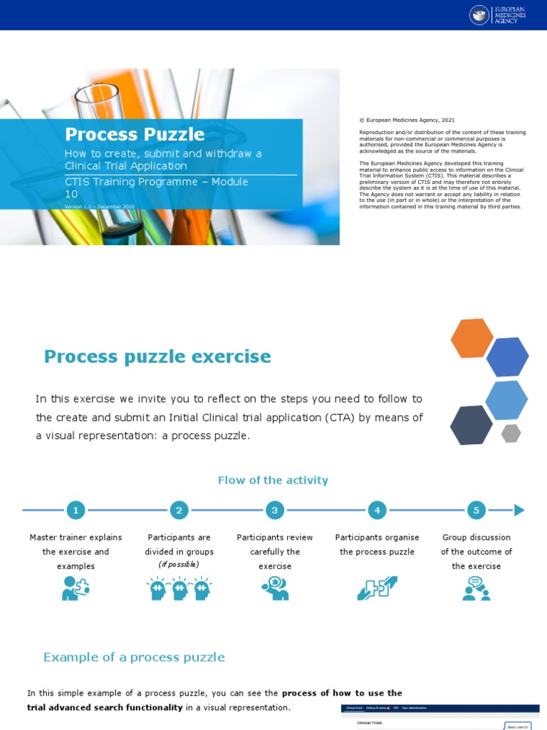 How Create Submit Withdraw Clinical Trial Application Ctis Training ...