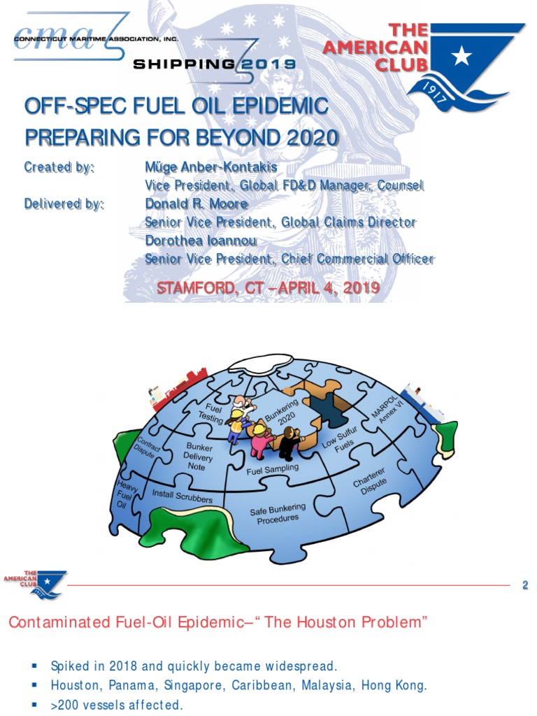 Off-Spec Fuel Oil Epidemic Preparing For Beyond 2020 | PDF | Fuel Oil ...