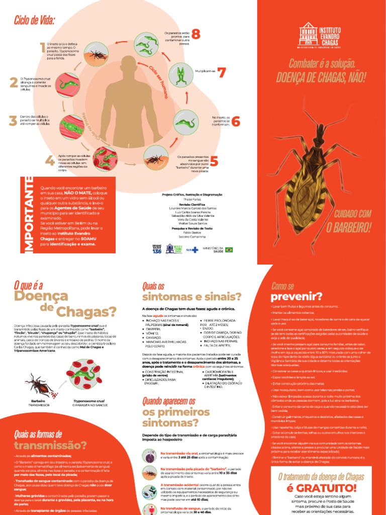 FOLDER DA DOENÇA DE CHAGAS Curva | PDF