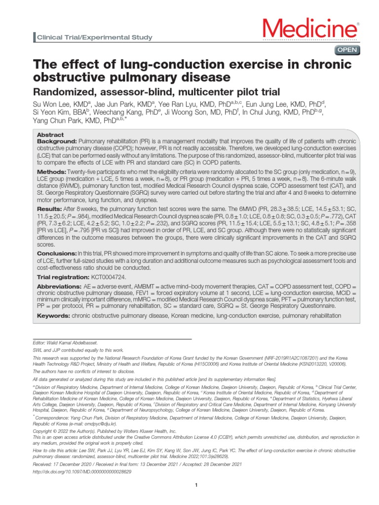 Jurnal Copd | PDF | Chronic Obstructive Pulmonary Disease | Respiratory ...