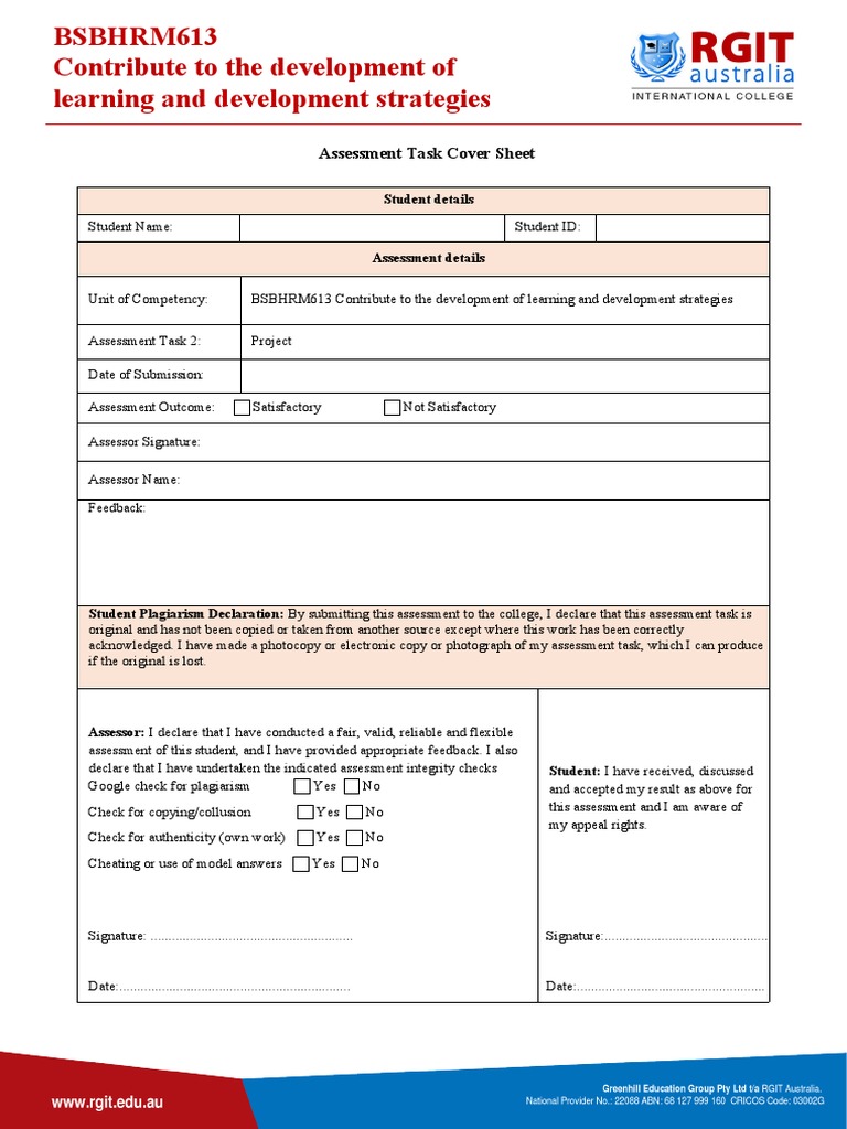 Assessment Task 3 Project | PDF | Educational Assessment | Policy Assessment Task 3 Project | PDF | Educational Assessment | Policy