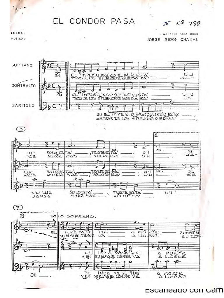 El Condor Pasa | PDF